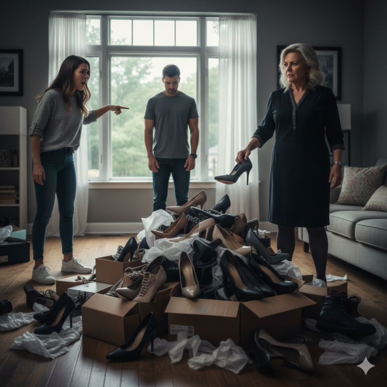 My mother-in-law threw away all the high heels in my wardrobe, saying ...