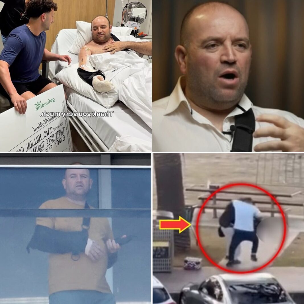 “FROM HOSPITAL BED TO $2.5 MILLION LIFESTYLE?” Bondi Hero Steps Out of ...