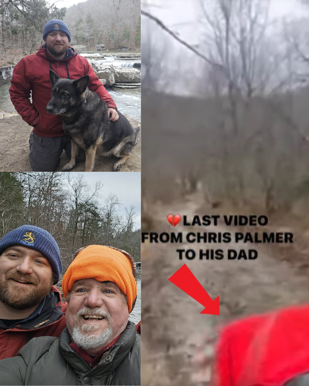 BREAKING NEWS: Chris Palmer’s father handed police the final video his ...